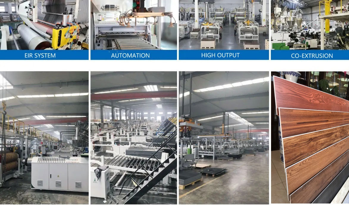 SPC Flooring Extrusion Line – Winone Tech